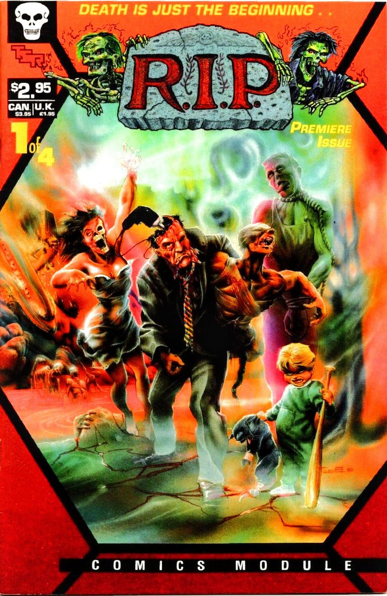 Rip Comics Module N° 1 (1990) Terror / Gore / Splatter / Humor | Livro ...