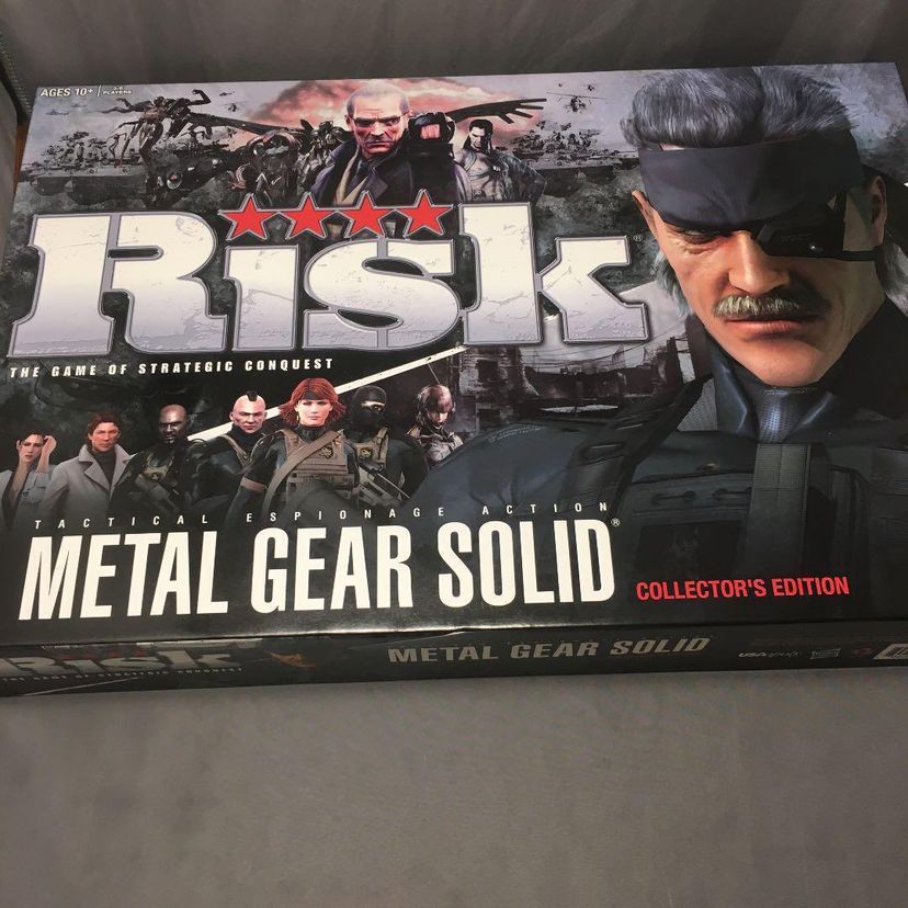 Risk: Metal Gear Solid Collector's Edition - Board Game (inglês) | Jogo ...