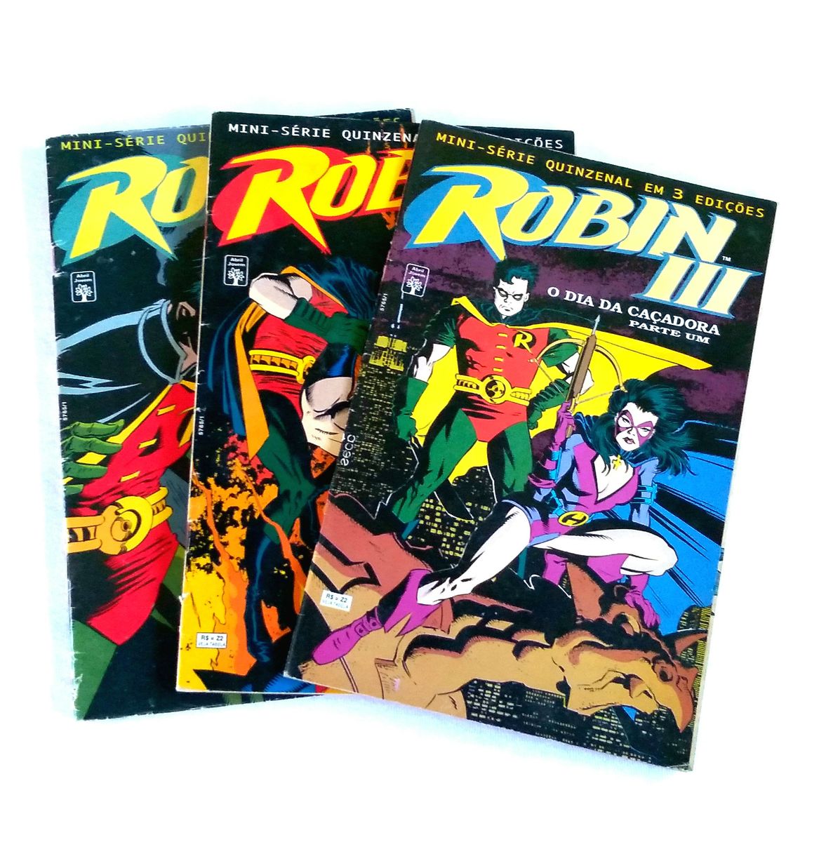 Robin Iii - O Dia da Caçadora - Parte 1, 2 e 3 - Chuck Dixon; Tom Lyle ...