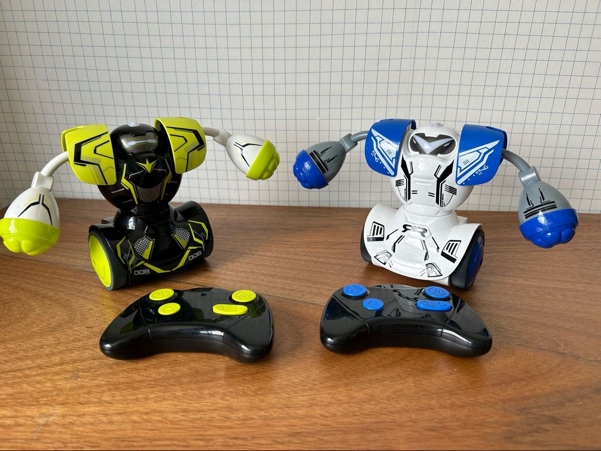 Robo Combate Fun Dupla de Robôs com Controle | Brinquedo Fun Usado ...