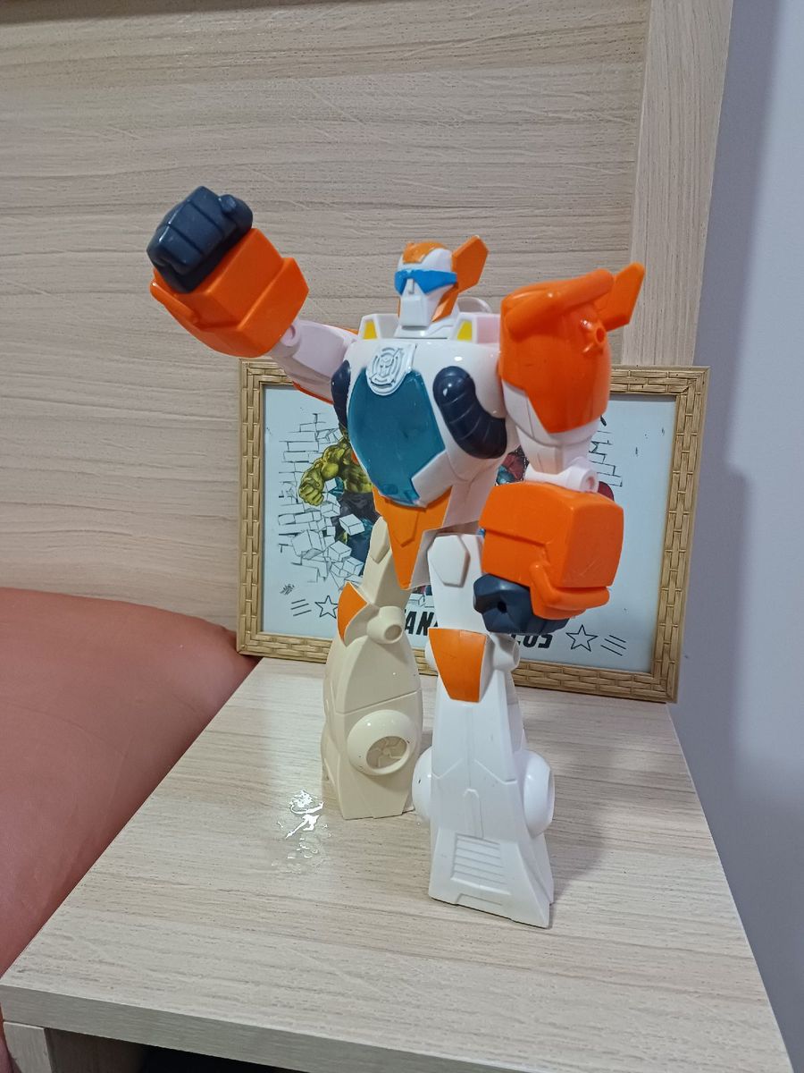 Robo Transformer 30cm Original Marca Hasbro | Brinquedo Hasbro Usado ...