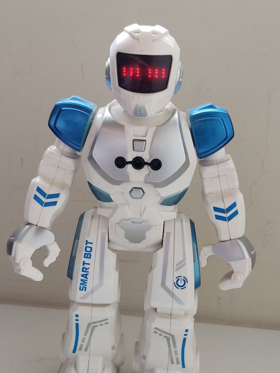 Robo X Trem Bots Smart Bot, com Som, Sensor de Movimento e Controle ...