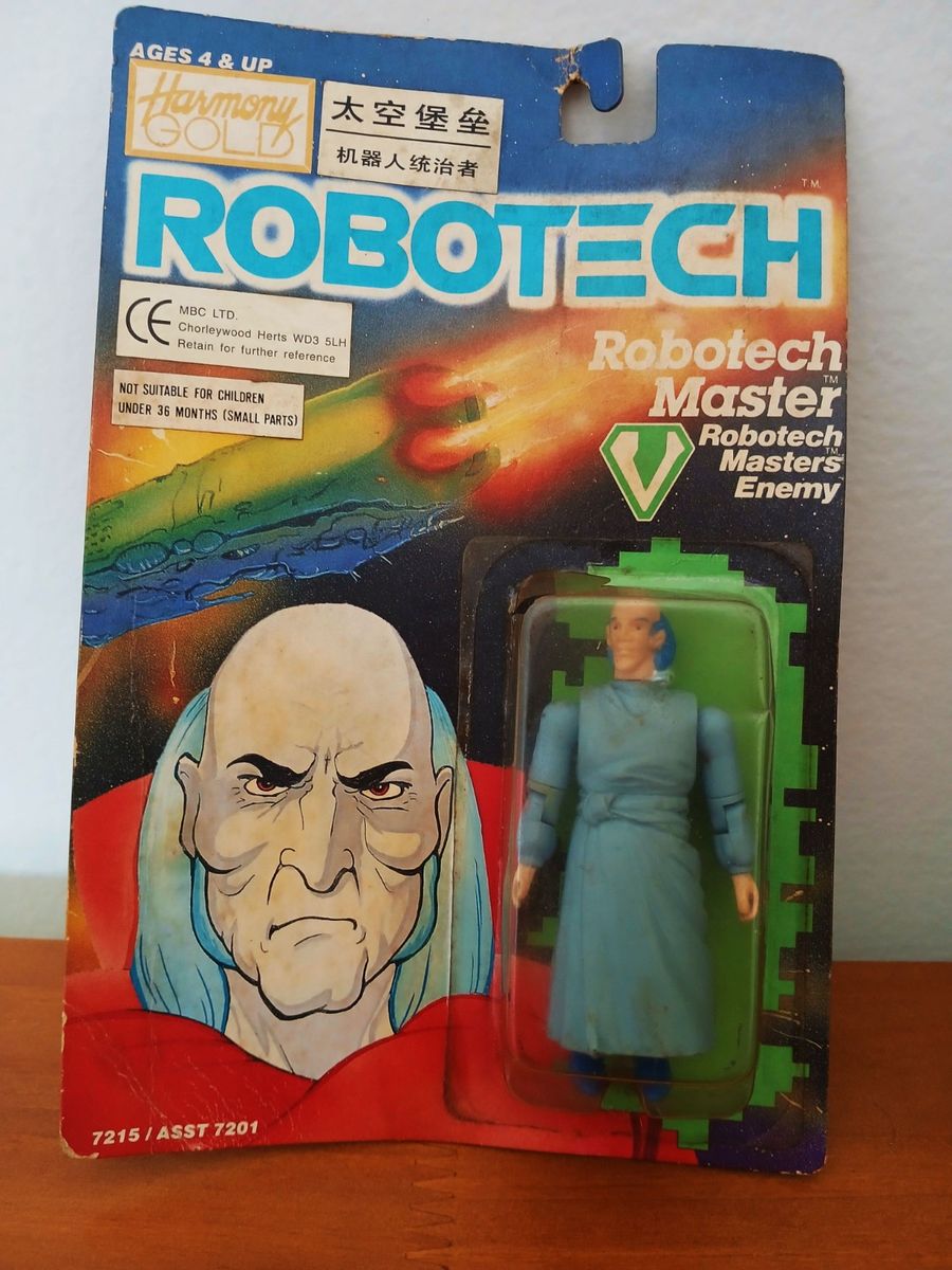 Robotech Master - Zentraedi Enemy | Brinquedo Harmony Gold Nunca Usado ...