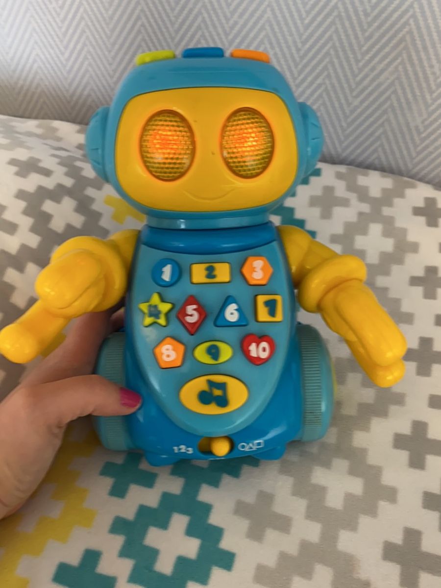 Robozinho Números e Formas 46090563 | enjoei