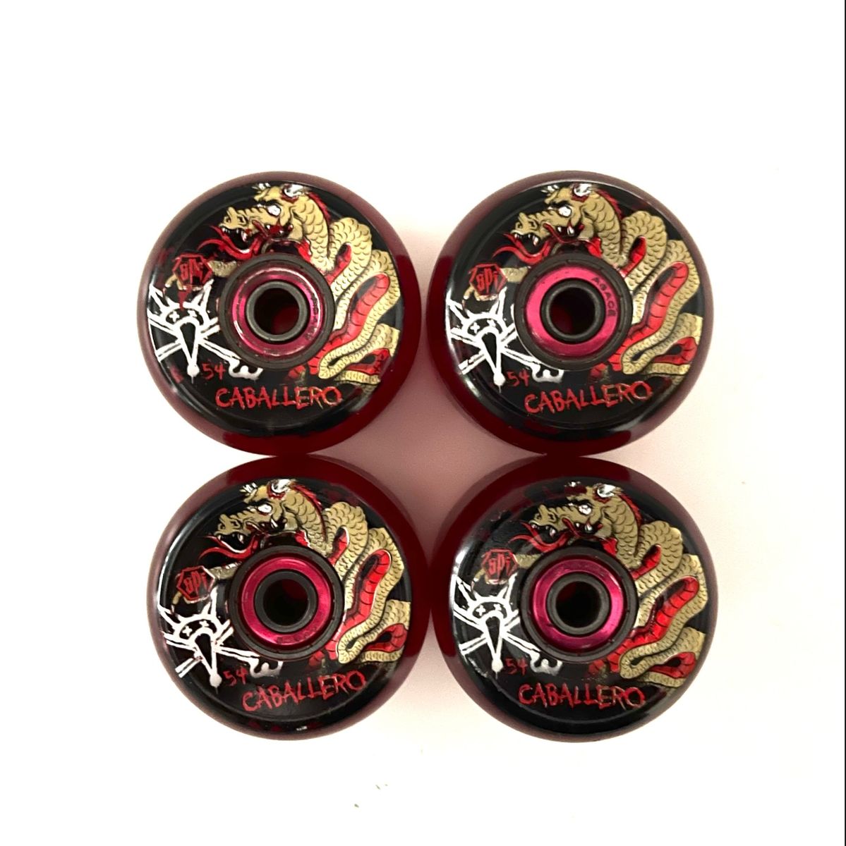 Rodas Skate Bones Clear Cabalero + Rolamento Agacê Abec 7 | Item p ...
