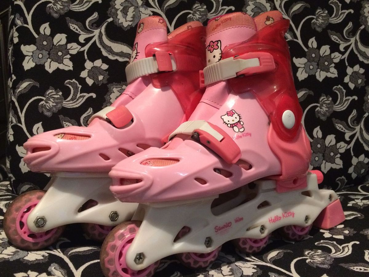 Roller Hello Kitty - Ajustável | Moda Esportiva Feminina Hello Kitty ...