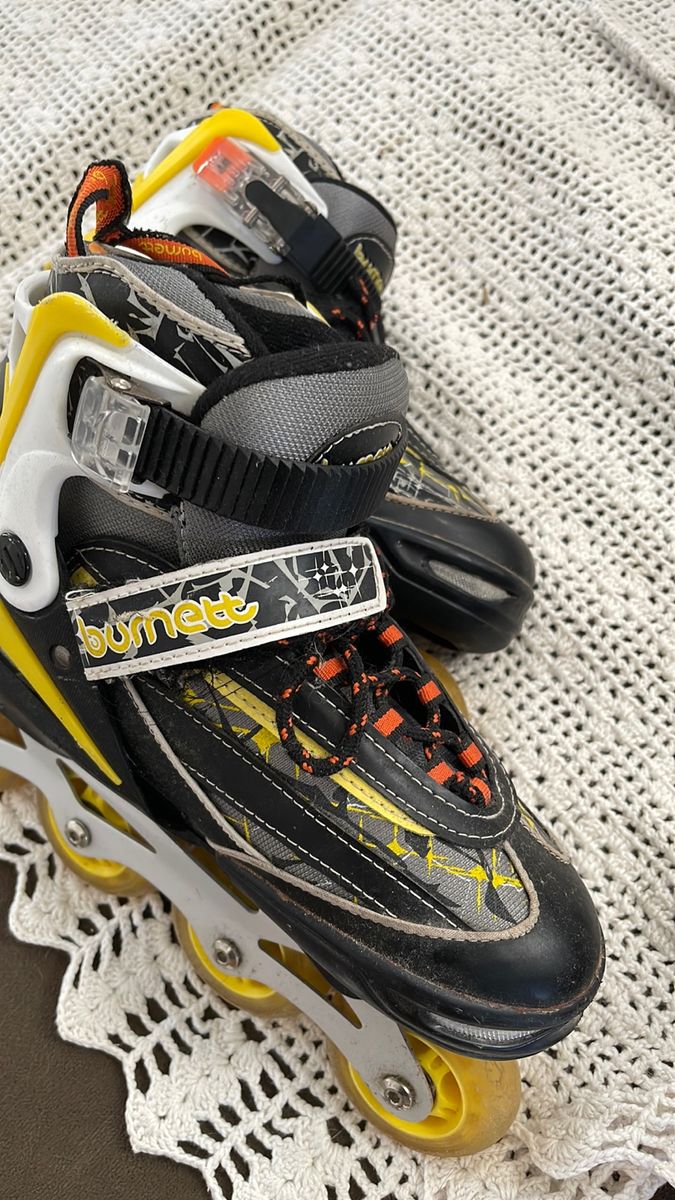 Roller Marca Burnett Tam 35 Ao 38 (com Regulagem) | Produto Feminino ...