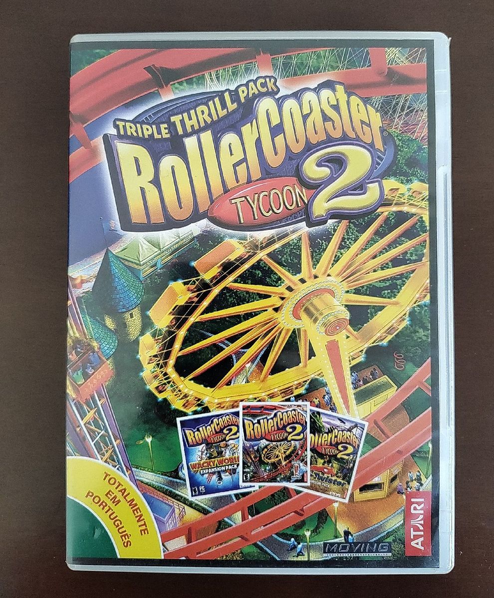 Rollercoaster Tycoon 2 Triple Thrill Pack Cd-rom | Jogo de Computador ...