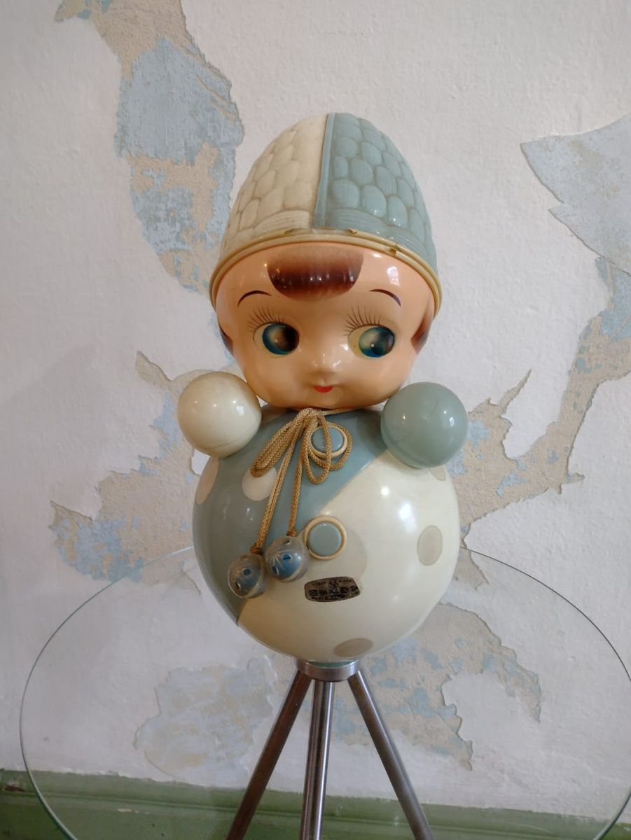 Roly Poly Boneca Japonesa Antiga | Móvel de Antiquário Usado 69717613 ...