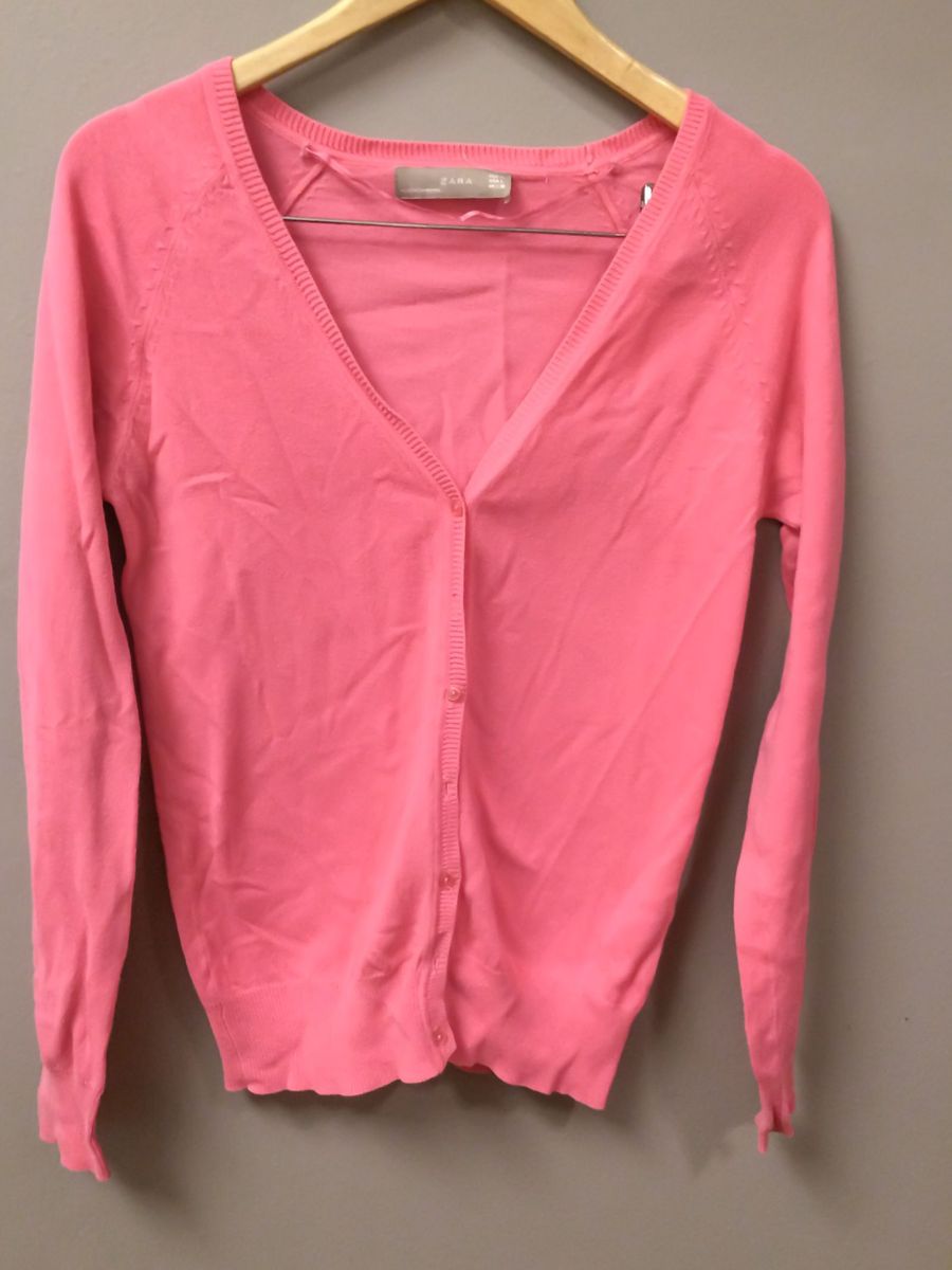 Rosa Chok! | Casaco Feminino Zara Usado 2524573 | enjoei