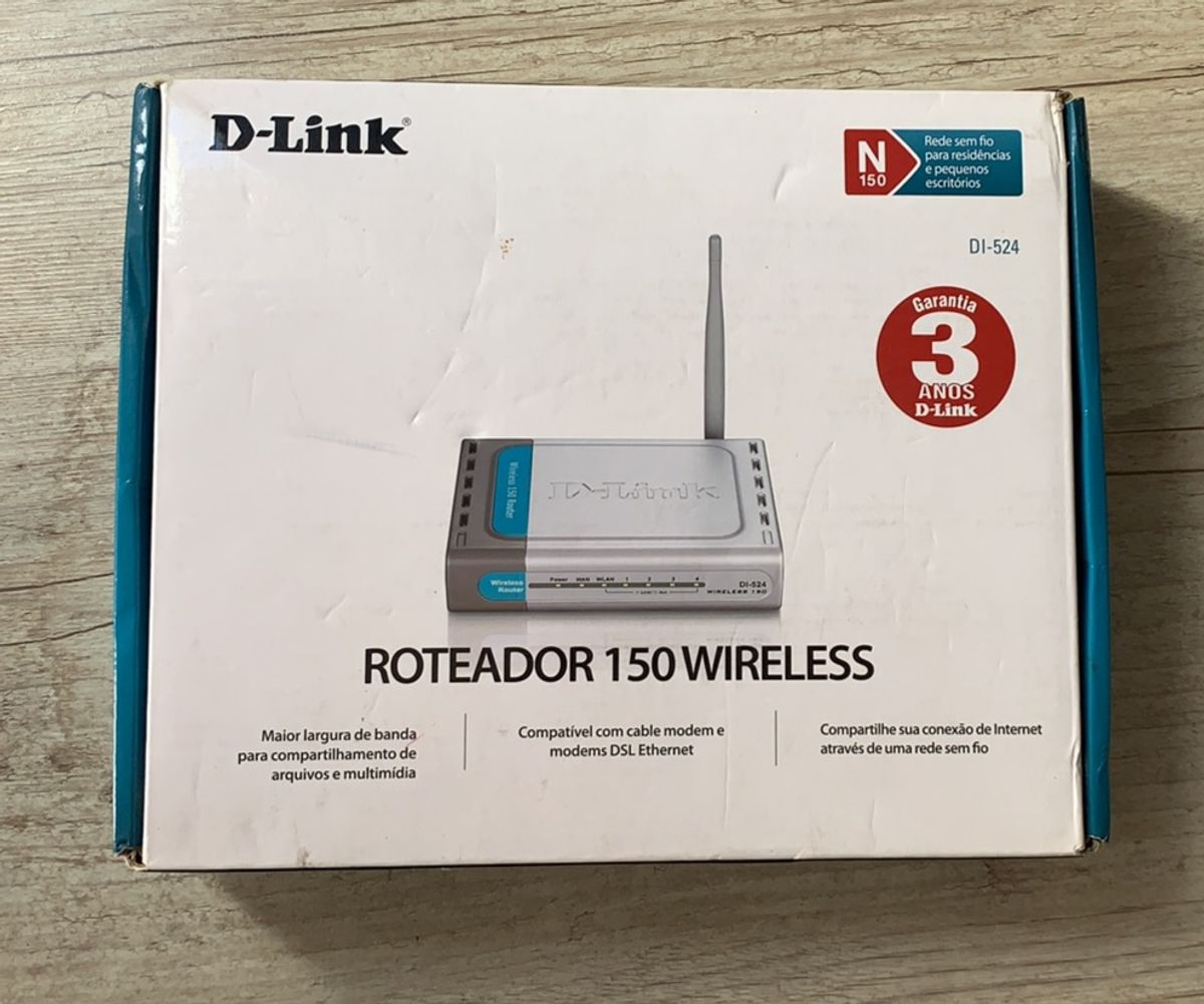 Roteador 150 Wireless D-link | Item Info & Eletro D Link Usado 72759570 ...