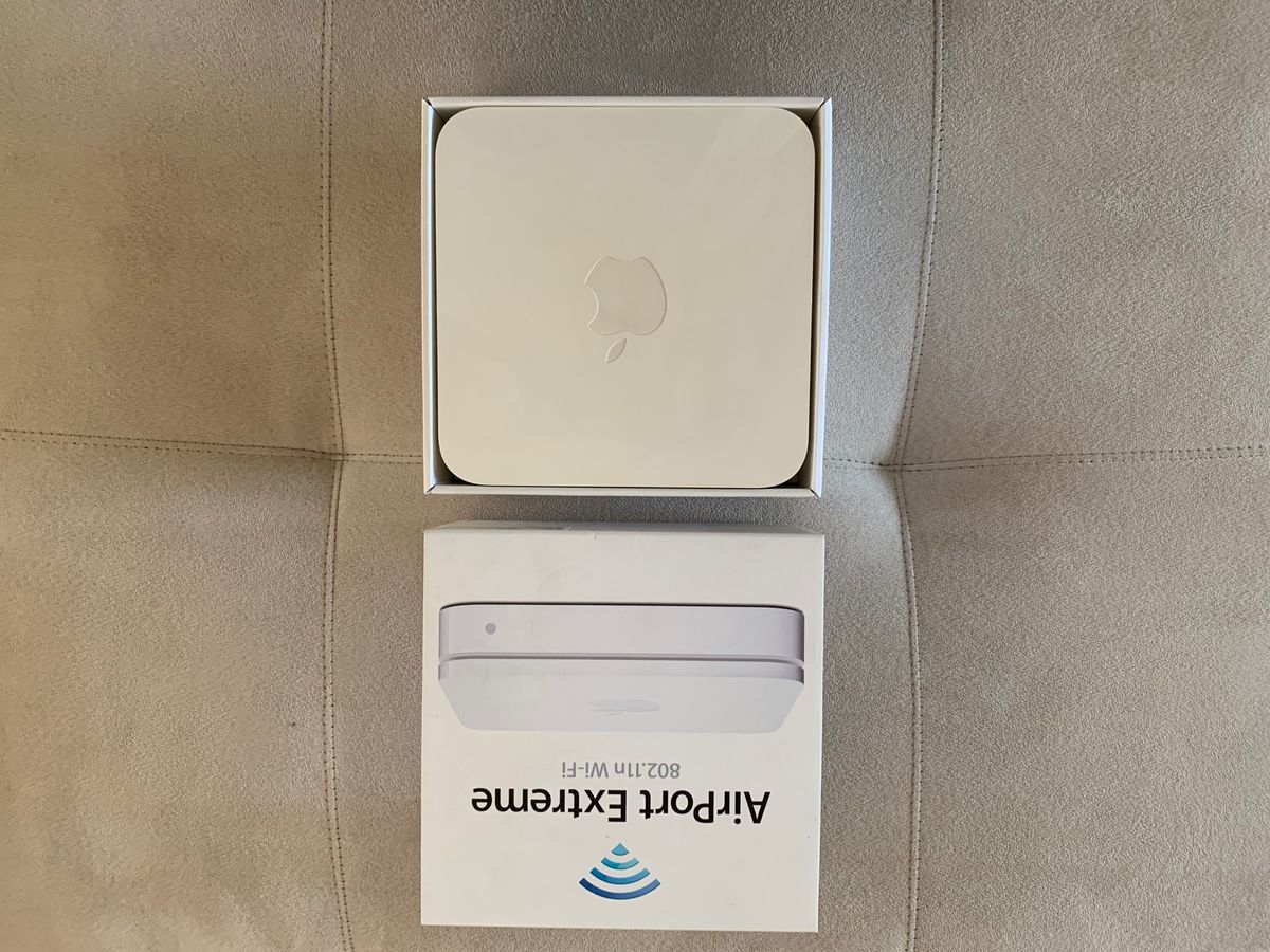 Roteador Airport Extreme Apple | Item Info & Eletro Apple Usado ...