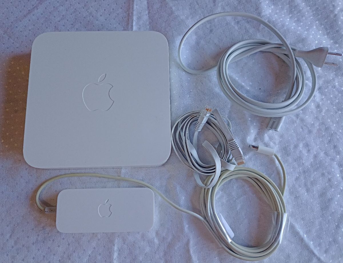 Roteador Apple A1408 Airport Extreme Base Station 802.11n (5a Geração ...