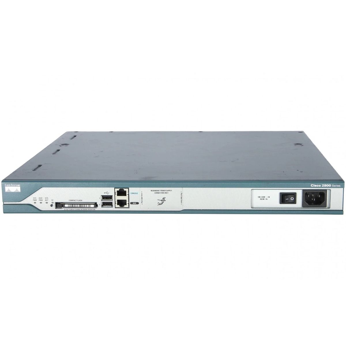 Roteador Cisco 2800 Series- Model 2800 Integrated Services | Item Info ...
