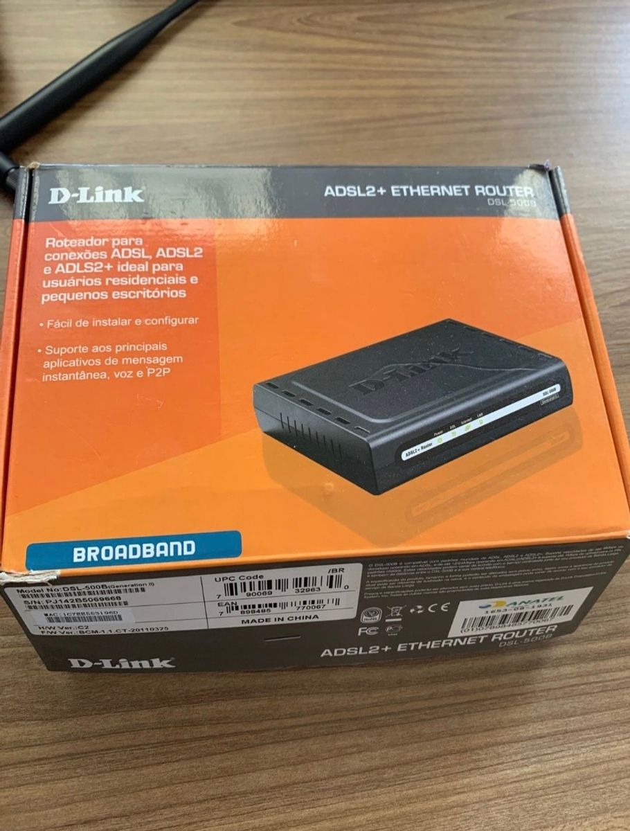 Roteador Conexões D-link | Item Info & Eletro D Link Usado 83647296 ...