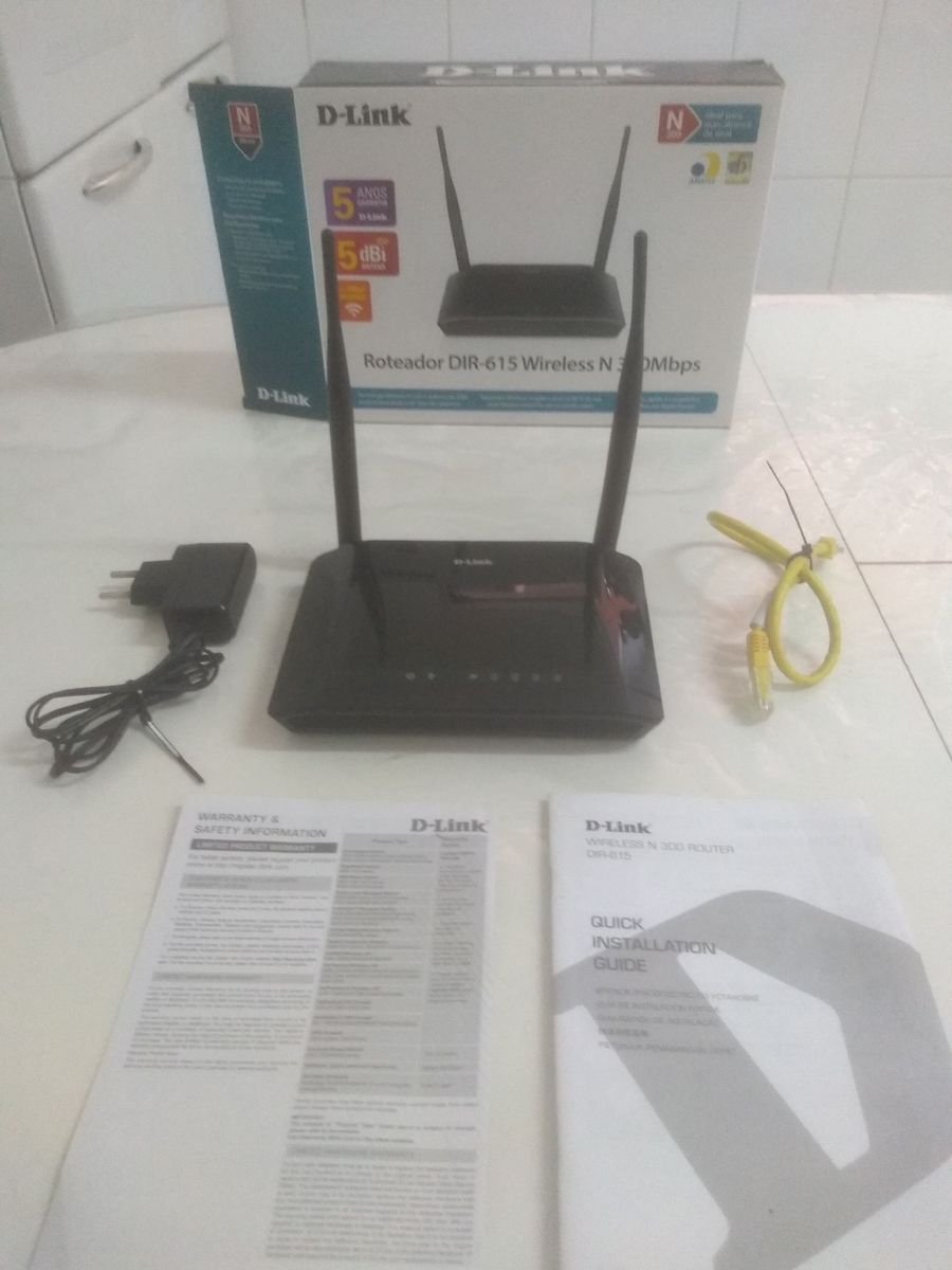 Roteador D Link Dir-615 Wireless N 300 Mbps | Item Info & Eletro D Link ...