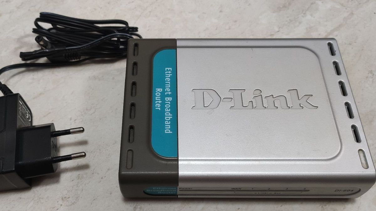 Roteador D-link Modelo Di-604 | Móvel p/ Casa D Link Usado 50202412 ...