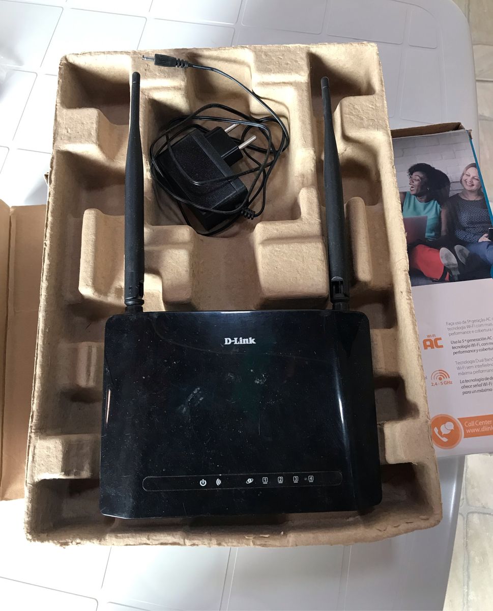 Roteador D Link. | Item Info & Eletro Link Usado 76415724 | enjoei