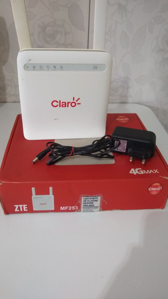 Roteador de Chips da Claro Desbloqueado Zte | Item Info & Eletro Zte Usado 111013287 | enjoei