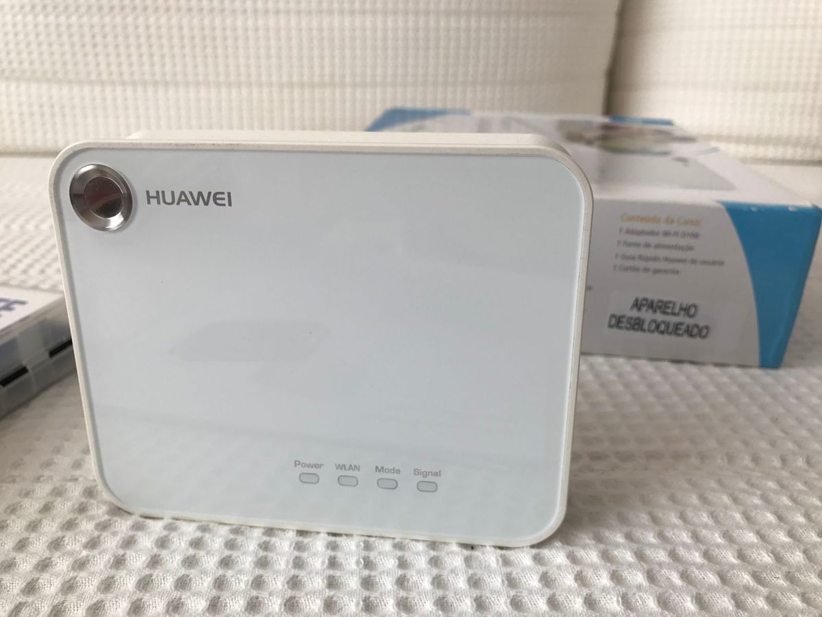 Roteador Huawei D100 Wi-fi/lan Adaptador + Modem Usb Hsdpa Zte Mf626 ...