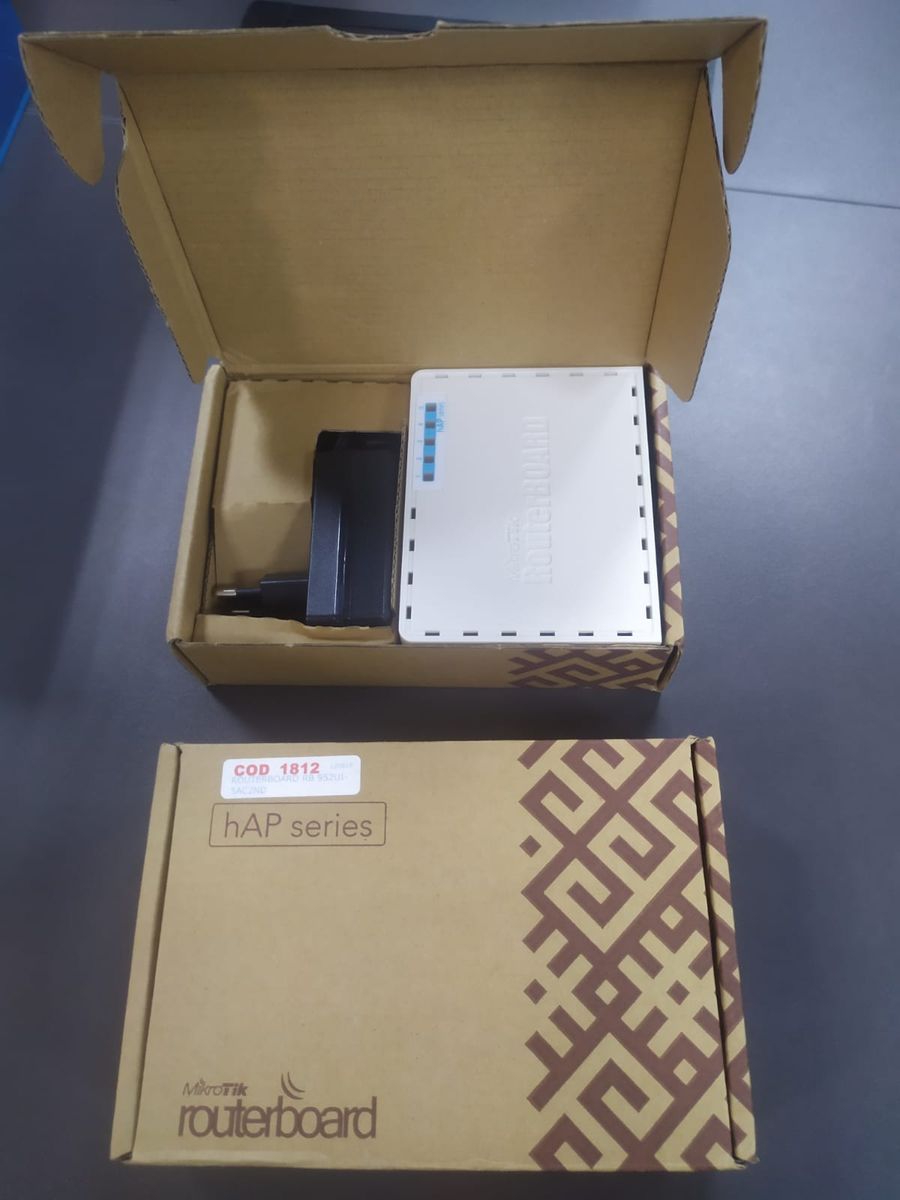 Roteador Mikrotik Hap Series Item Info And Eletro Mikrotik Nunca Usado