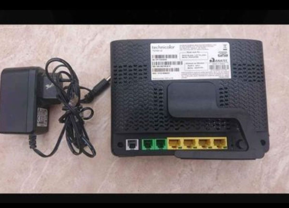 Roteador Modem Tim Live Tg788v V3 Technicolor (com Voice ...