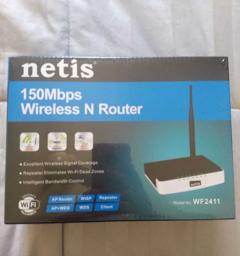 Roteador Netis 150mbps Novo | Item Info & Eletro Netis Nunca Usado ...