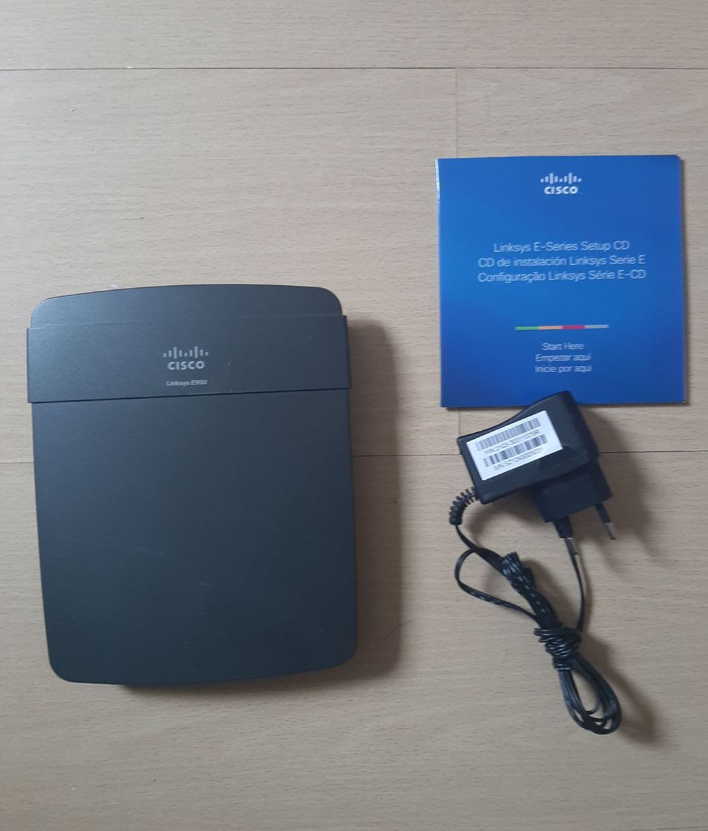 Roteador Wifi Cisco Linksys E900 | Item Info & Eletro Cisco Usado ...