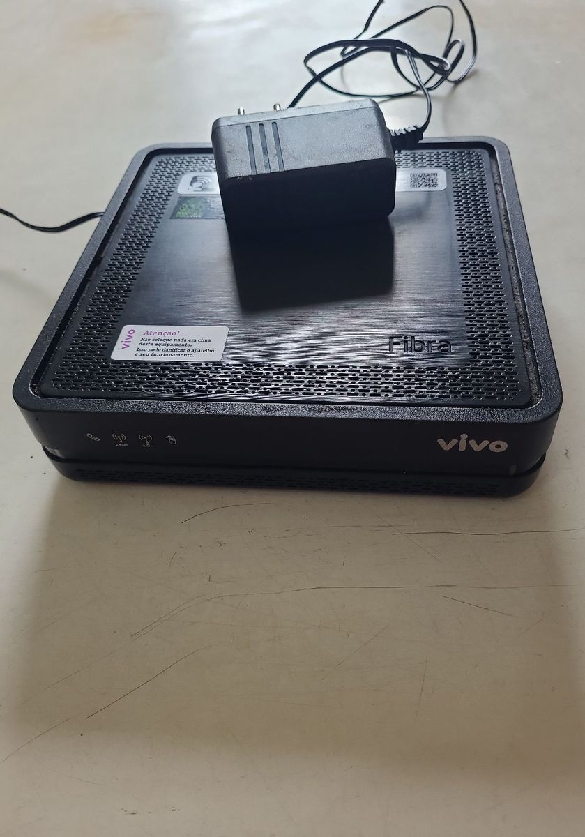 Roteador Wifi Modem Vivo Fibra | Item Info & Eletro Vivo Fibra Usado ...