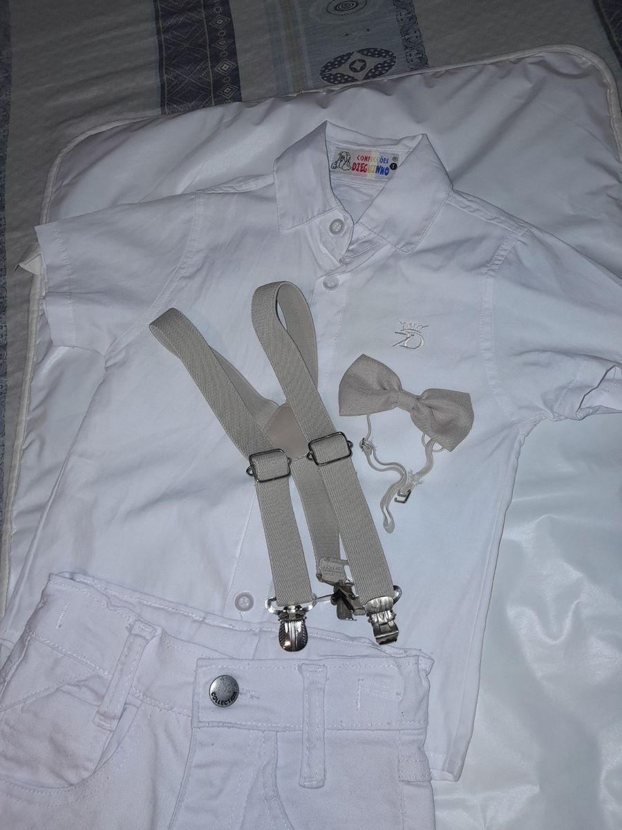 Roupa de Batizado | Roupa Infantil para Menino Lesley Kids Usado ...