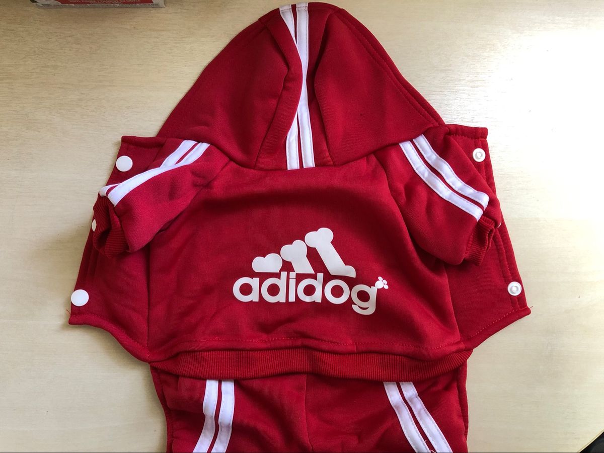 Roupa de Pet para Cachorro Ou Gato de Porte Pequeno com Logo Adidog ...