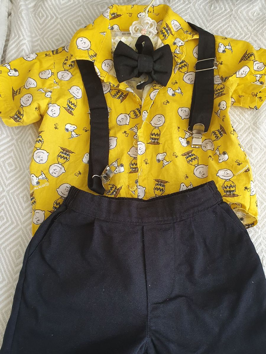 Roupa Snoopy / Charlie Brown 2 Anos | Roupa Infantil para Menino Usado ...
