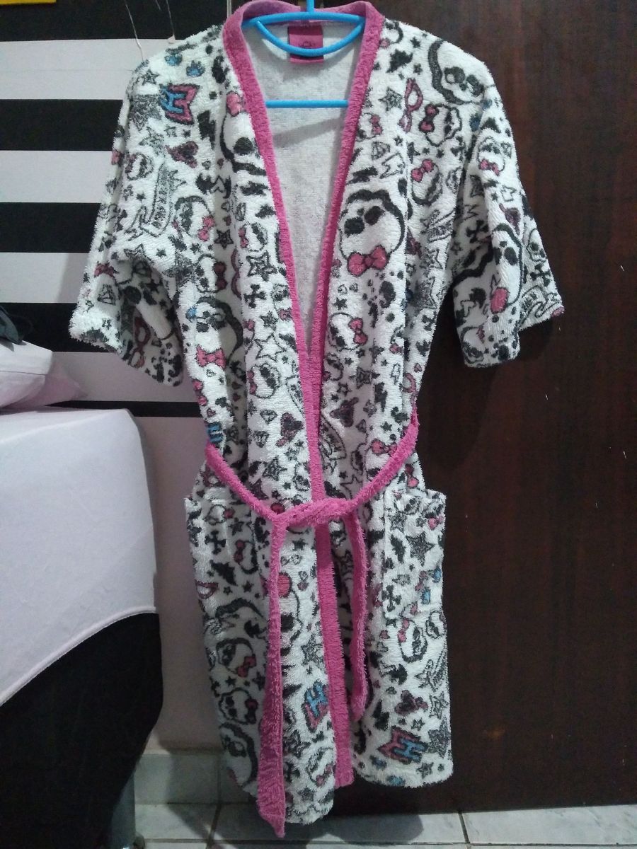 Roupão da Monster High | Roupa Infantil para Menina Lepper Usado ...