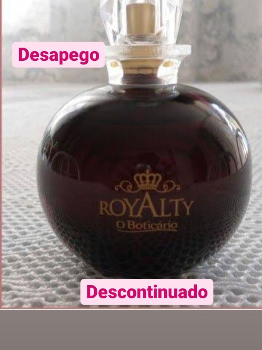 Royalty de O Boticário | Perfume Feminino O Boticário Usado 71259583 ...