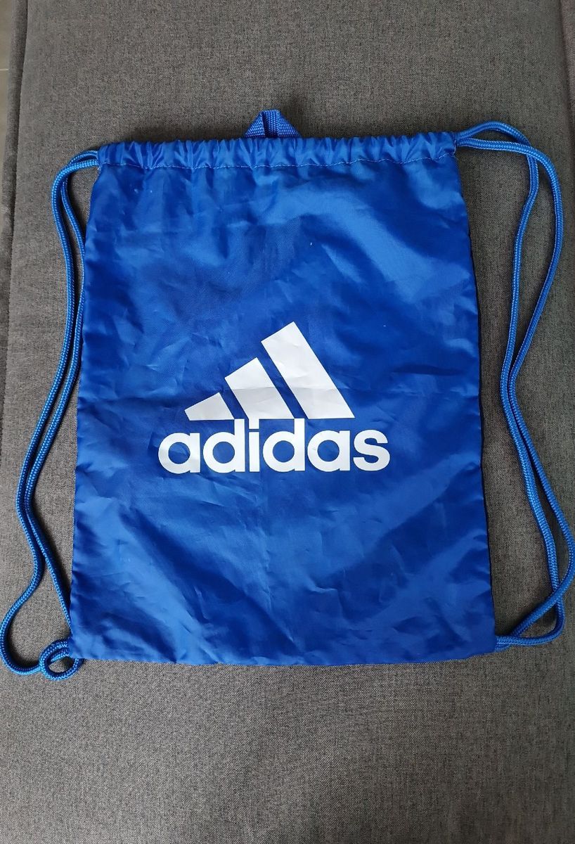 Saco Adidas Azul | Bolsa Masculina Adidas Usado 86453605 | enjoei