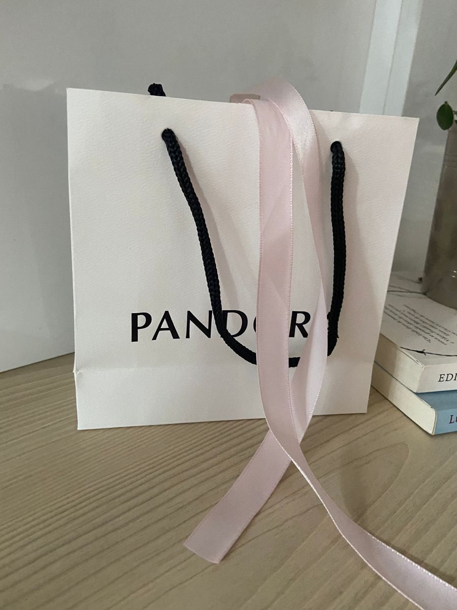 Sacola Pandora - Embalagem | Item de Papelaria Pandora Nunca Usado ...