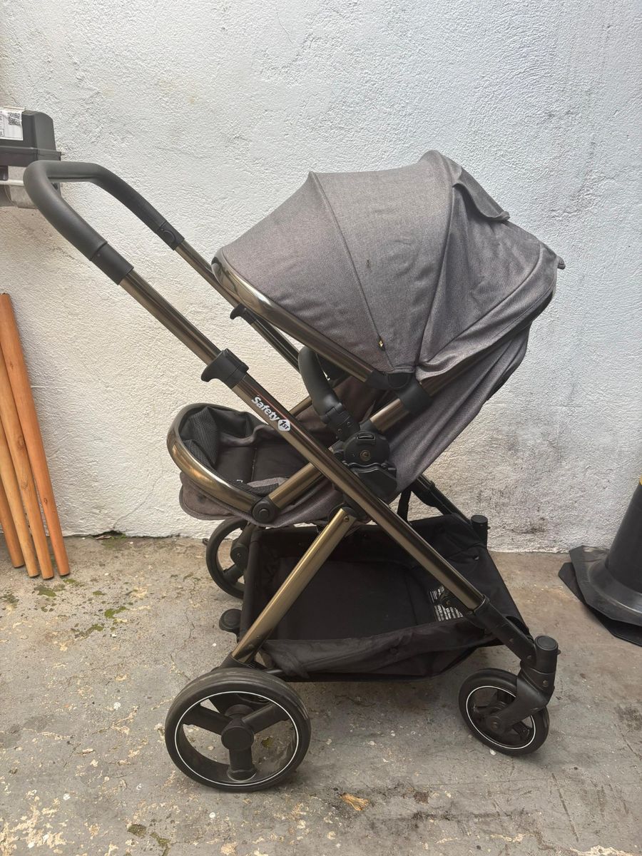 Safety 1st, Travel System Discover Trio, com Isofix, Black Chrome ...