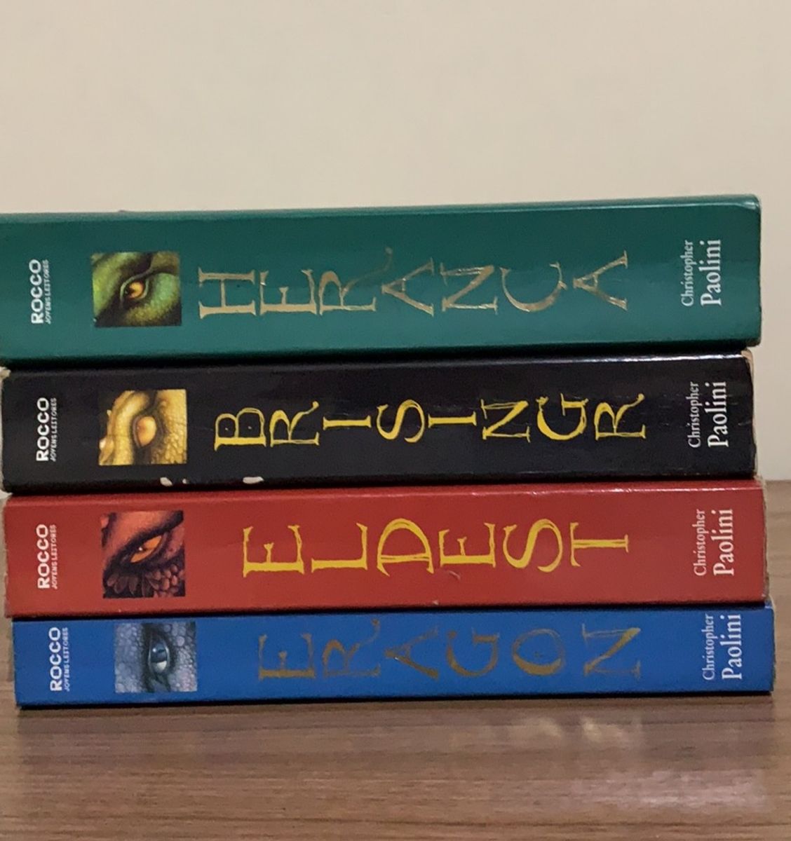 Saga Eragon Christopher Paolini | Livro Rocco Usado 42740741 | enjoei