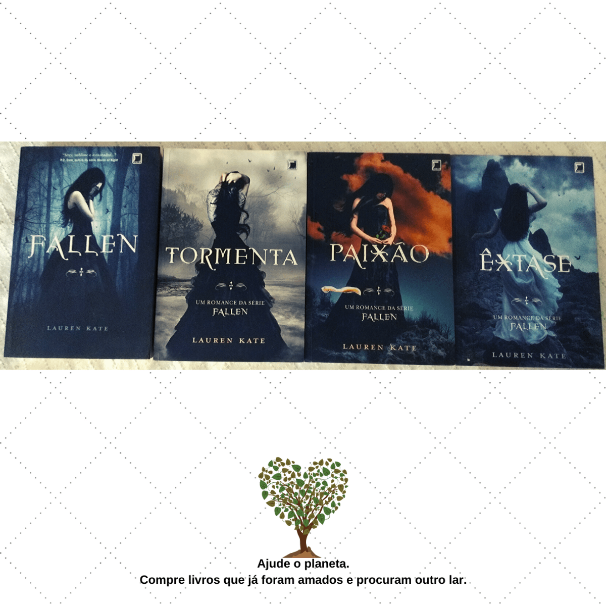 Saga "fallen" Completa | Livro Editora Galera Usado 39023006 | enjoei