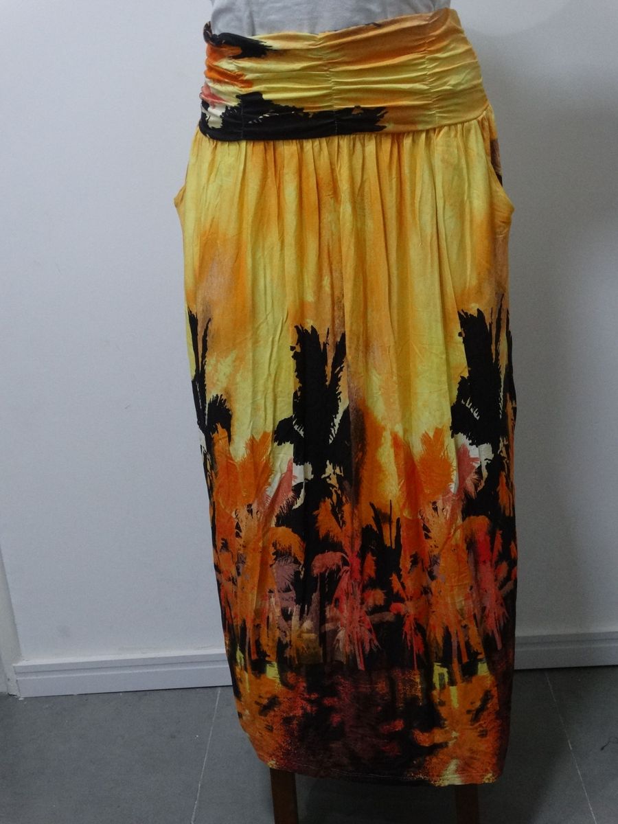 Saia Coqueiros | Saia Feminina Usado 19369633 | enjoei