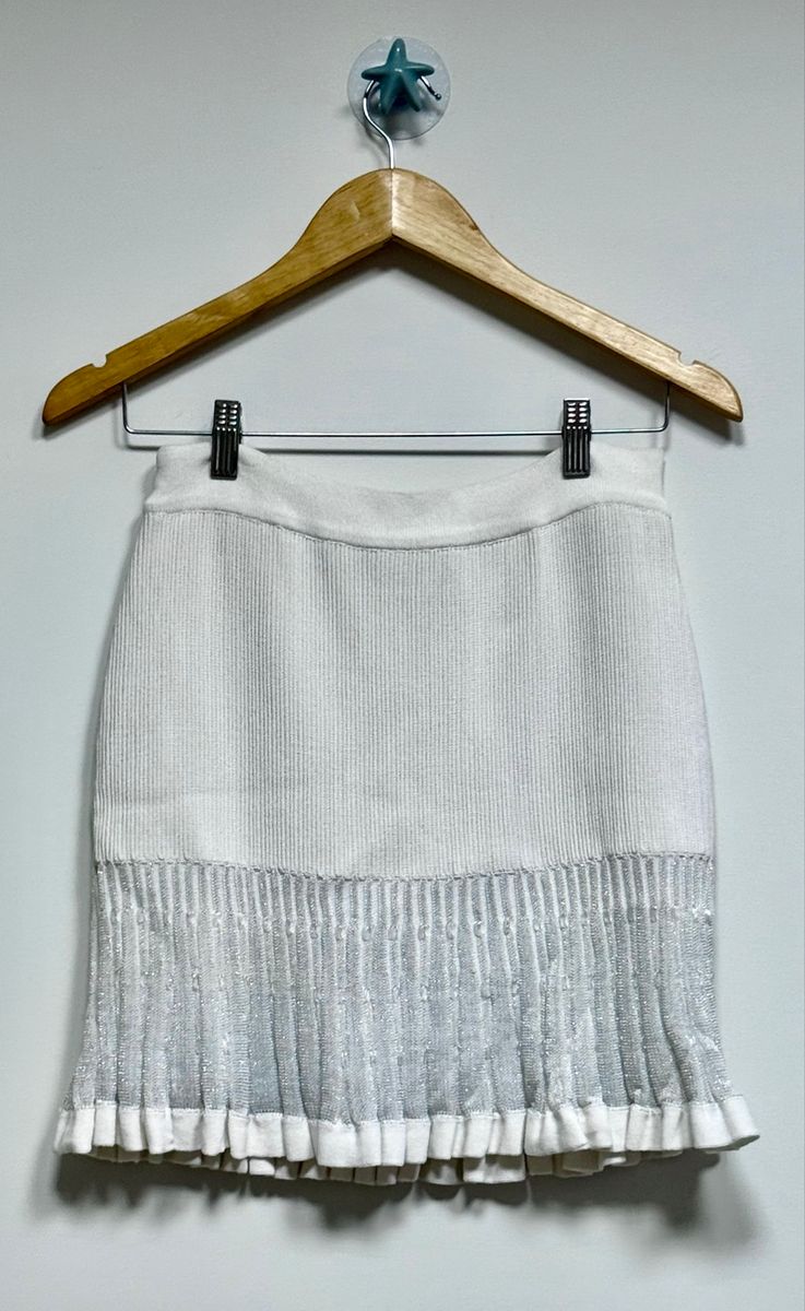 Saia em Tricô Le Lis Blanc | Saia Feminina Le Lis Blanc Usado 119780480 | enjoei