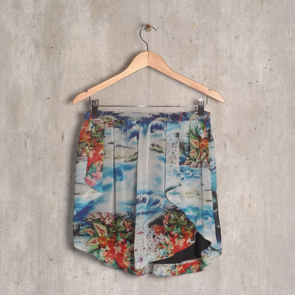 Saia Evasê Praia Zara | Saia Feminina Zara Usado 33500099 | enjoei