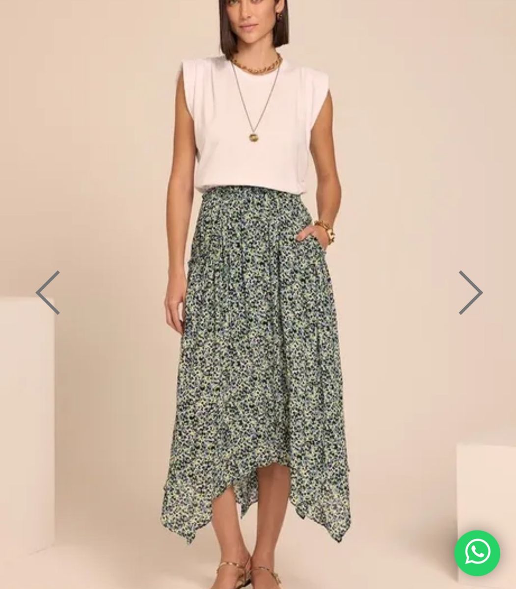 Saia Le Lis Blanc | Saia Feminina Le Lis Blanc Nunca Usado 114655467 | enjoei