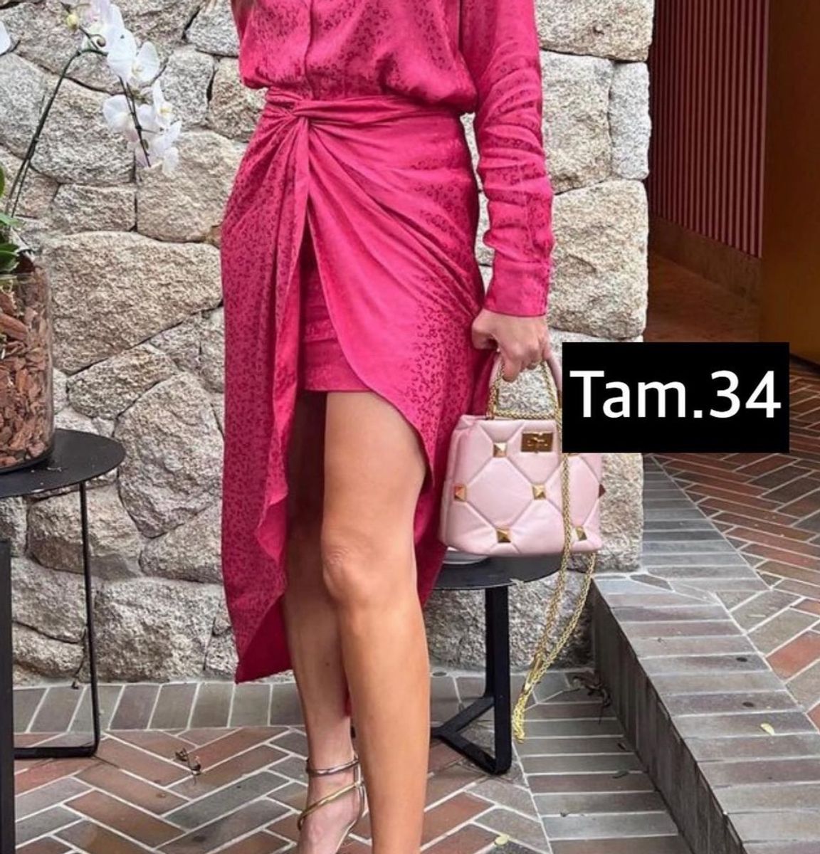 Saia Mulet Pink | Saia Feminina Bynv Nunca Usado 78459967 | enjoei