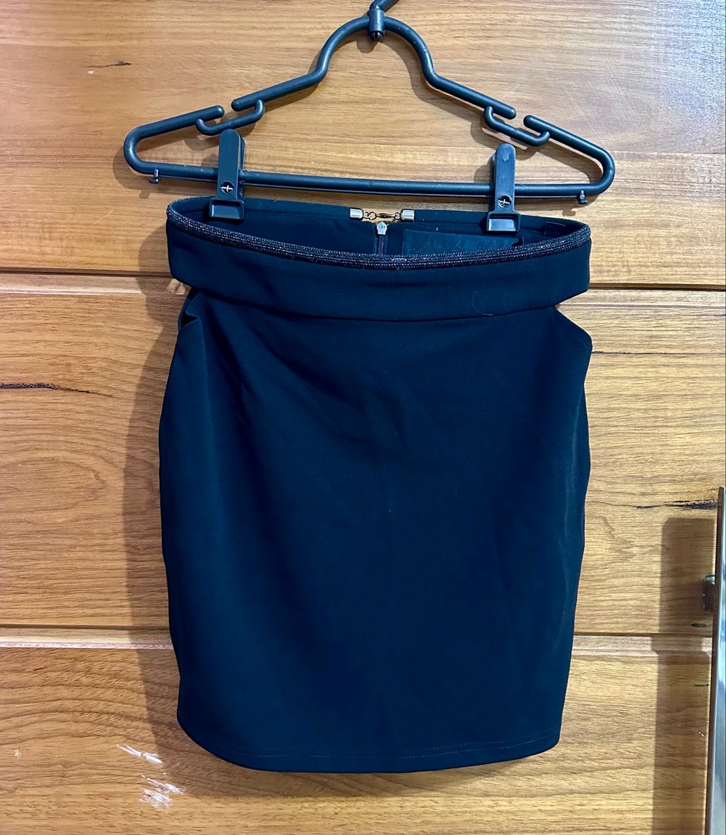 Saia Preta - John John | Saia Feminina John John Nunca Usado 107941703 ...