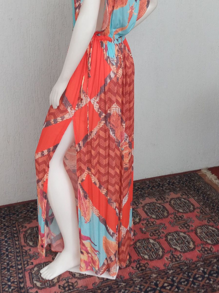 Saída de Praia Morena Rosa | Vestido Feminino Morena Rosa Usado ...