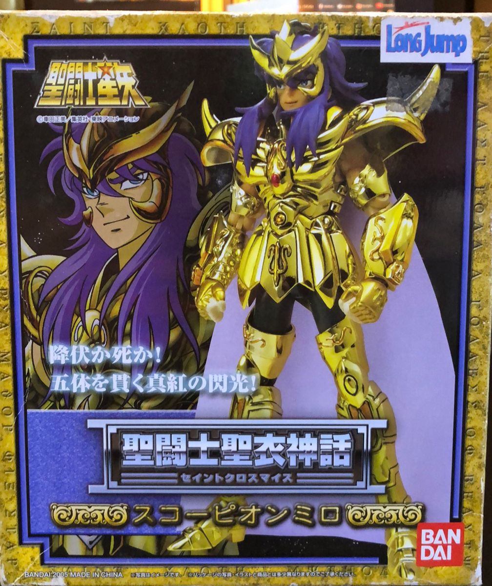 Saint Seiya Scorpion Milo V1 Saint Cloth Myth | Filme e Série Bandai ...