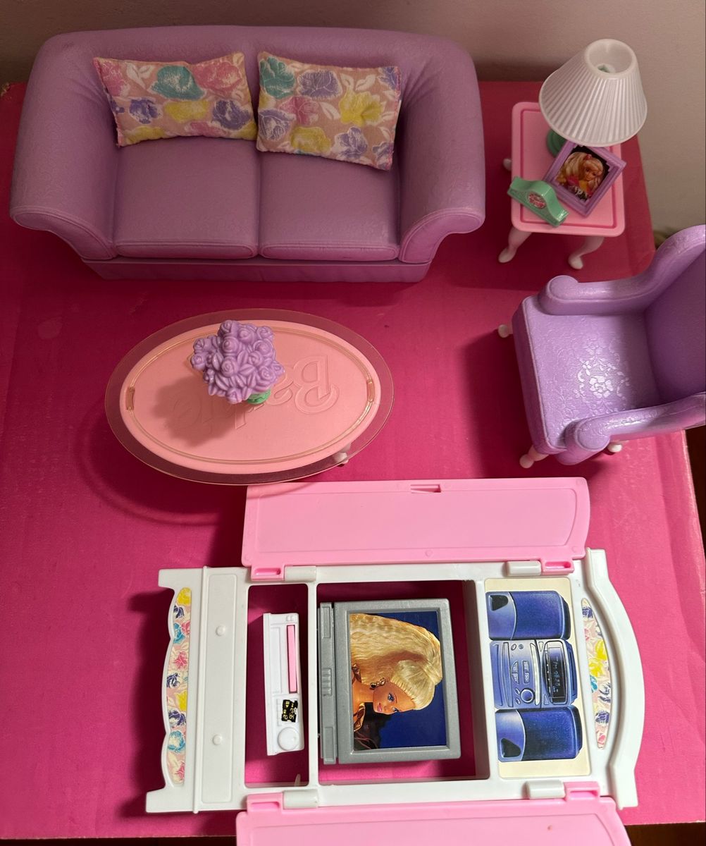 Sala de Televisao Barbie | Brinquedo Barbie Usado 84431928 | enjoei
