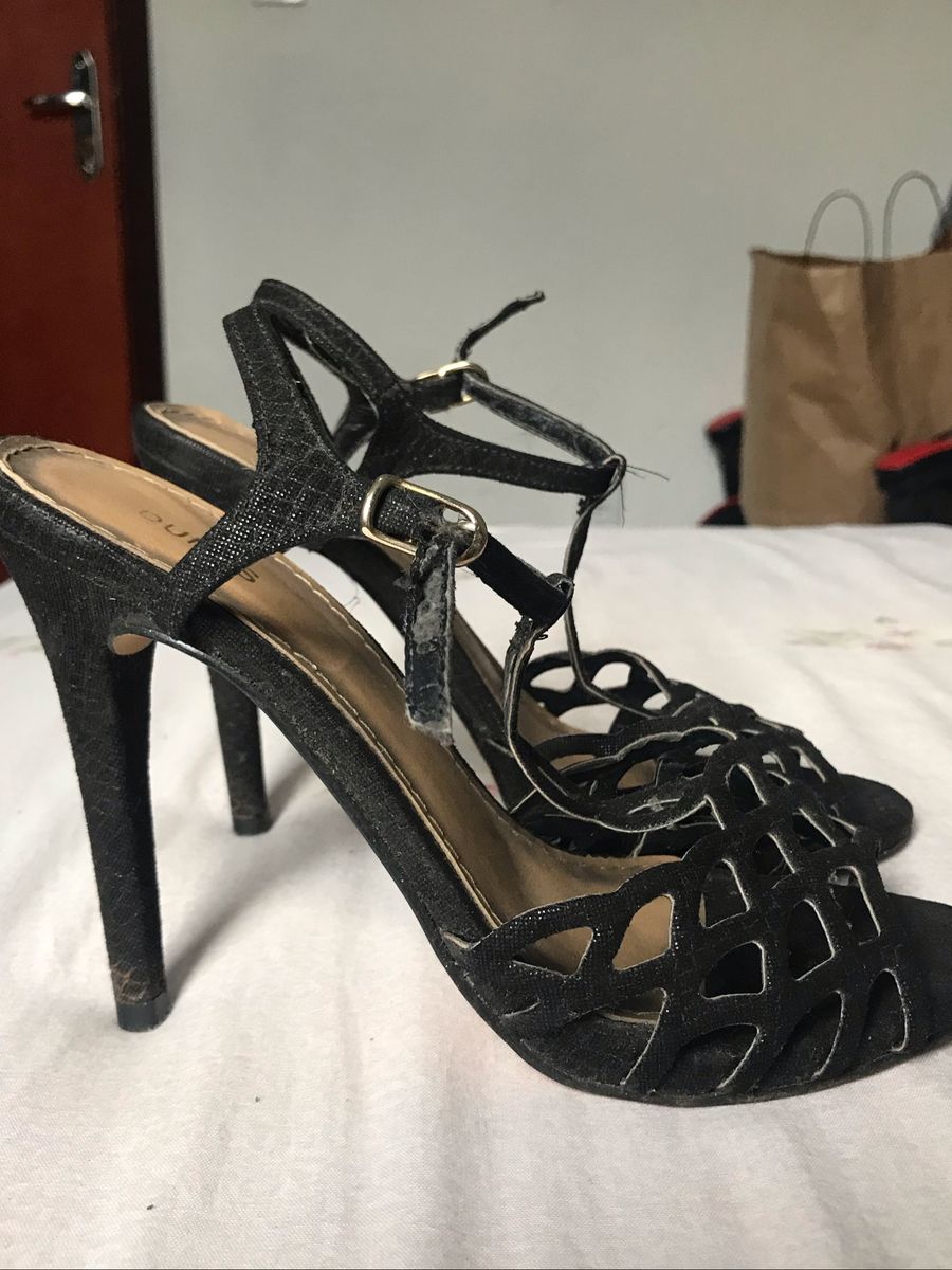 Salto Alto | Sandália Feminina Dunes Usado 75576264 | enjoei