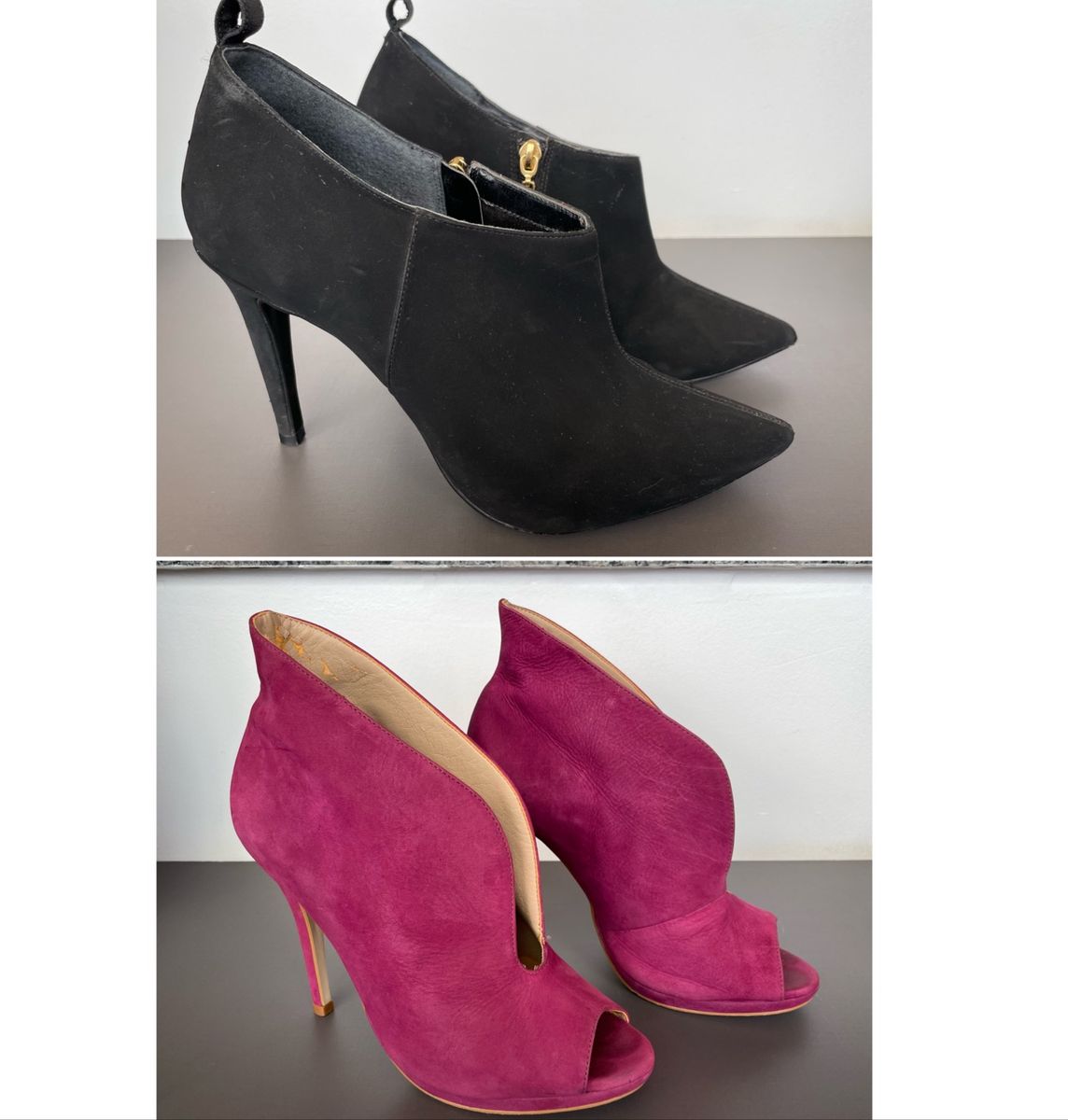 Salto Fino Botinha Morena Rosa e Colcci | Bota Feminina Morena Rosa E ...